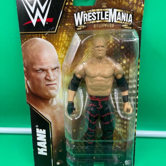 WWE | Toys | Wwe Basic Series Kane Wwe Mattel Wrestlemania Hollywood Wrestling Action Figure ...